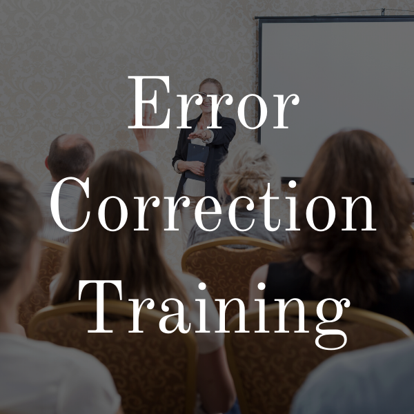 Error Correction Training | DOT Compliance Training